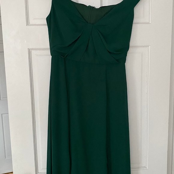 Dessy Collection | Dresses | Dessy Social Bridesmaid Hunter Green Size ...